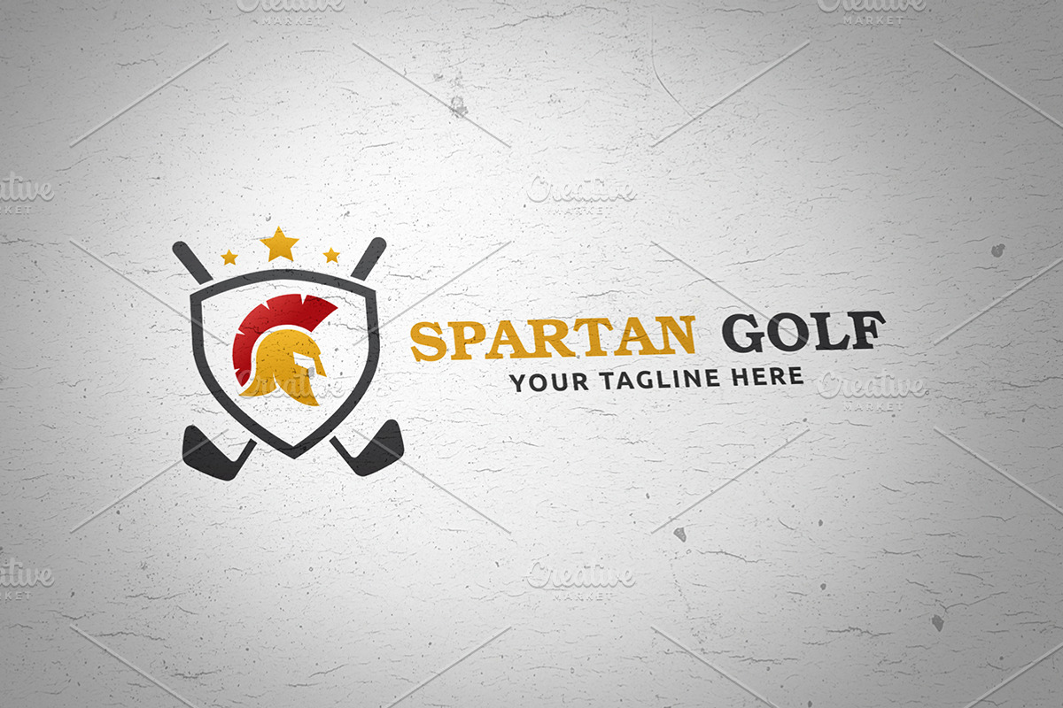 Spartan Golf - Logo Template, a Branding & Logo Template by Martin-Jamez