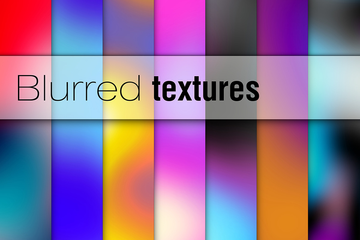 30 Colorful blur textures