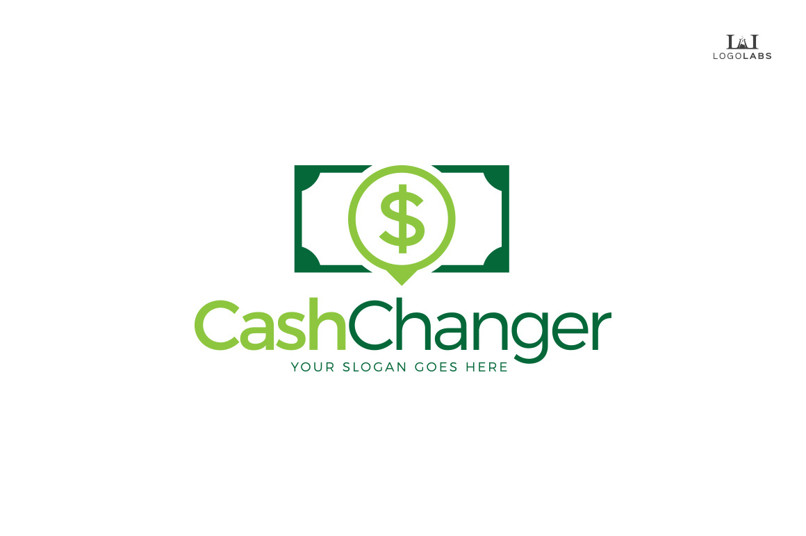 Cash Changer Logo, a Branding & Logo Template by LogoLabs | Creative Market