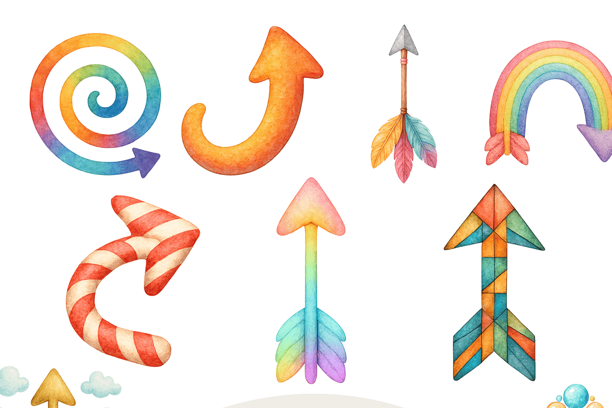 Arrow Clipart Set