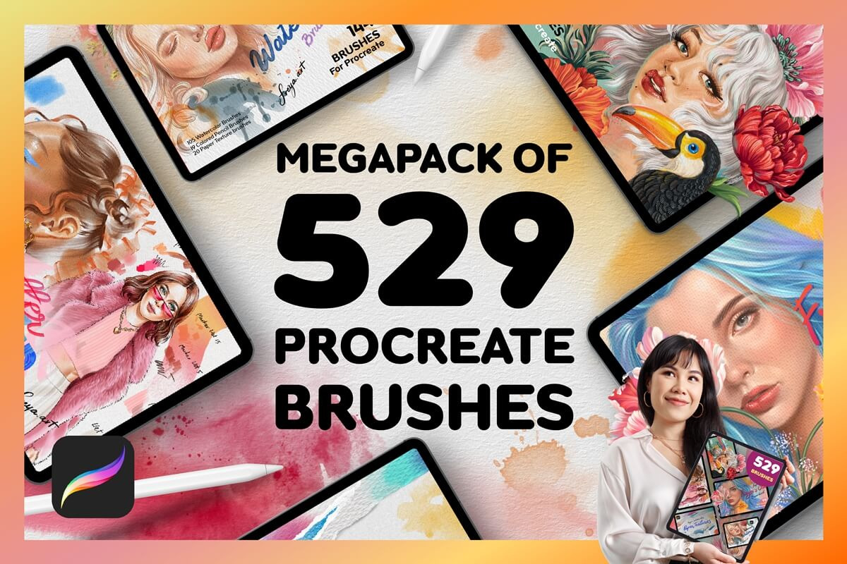 Procreate Brush Megapack