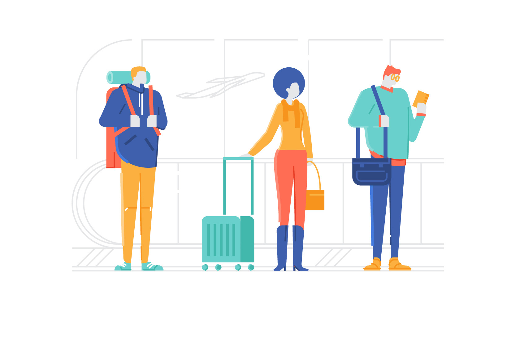 Travel Illustration Pack, a Graphic by Wilsonkjc