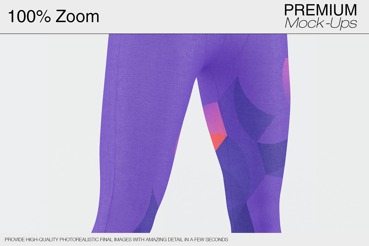 Women's Tights Mockup, a Bottom Mockup by mock-ups