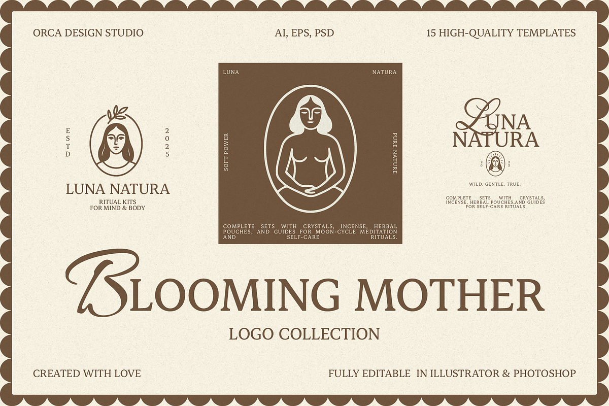 Blooming Mother Logo Kit
