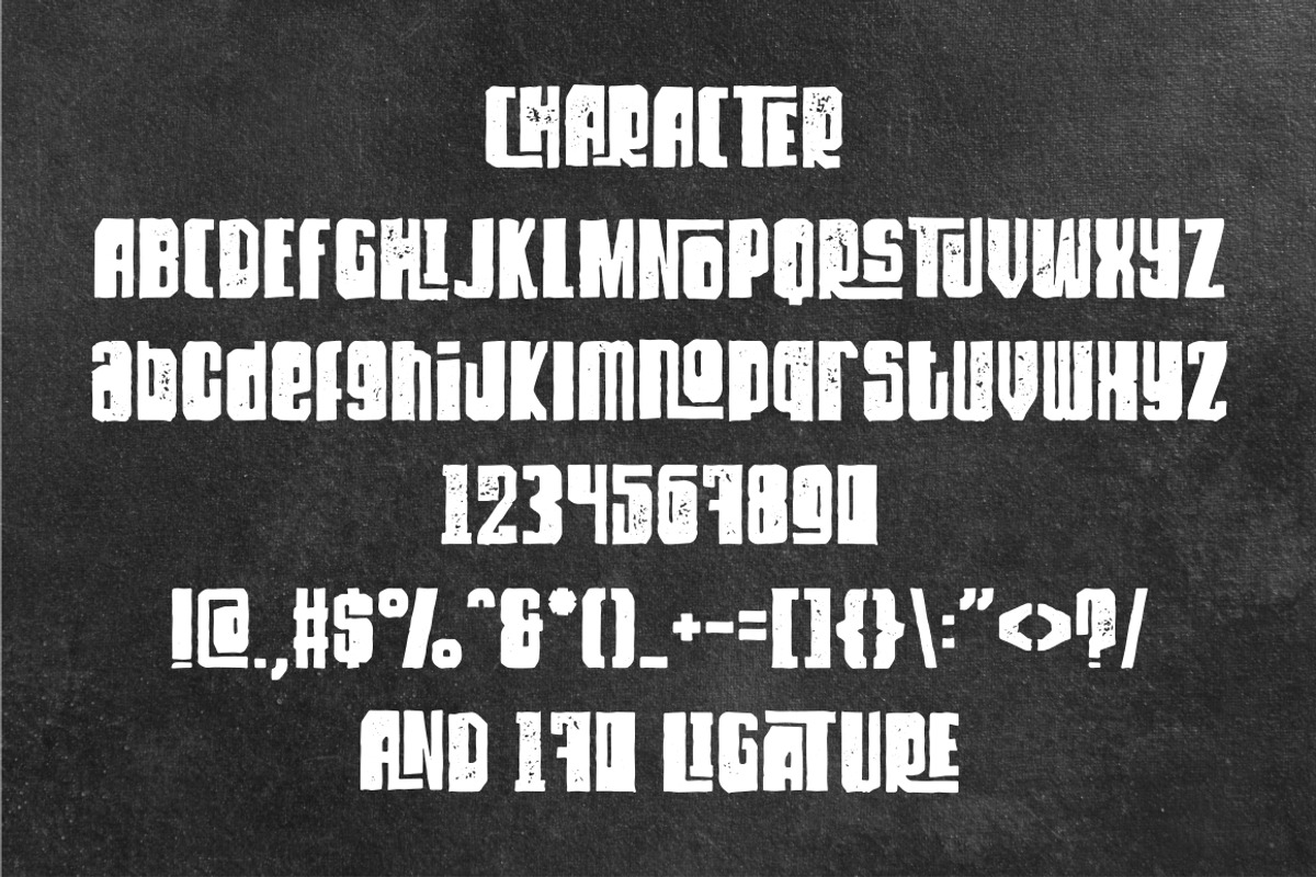 Dirty Rock Typeface, a Sans Serif Font by PutraCetol Studio