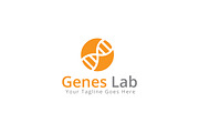 Genes Lab Logo Template, a Branding & Logo Template by Logo20