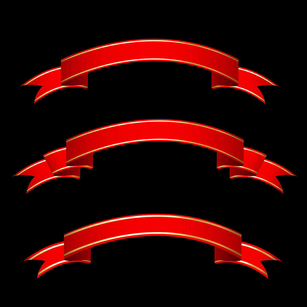 Ribbon Banners Vectors | Graphic Objects ~ Creative Market