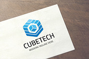 Cube Tech Logo, a Branding & Logo Template by Design_Planet