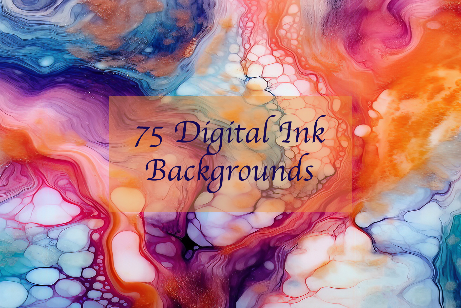 75 Digital Ink Backgrounds, a Texture Graphic by Bilgep_design ...