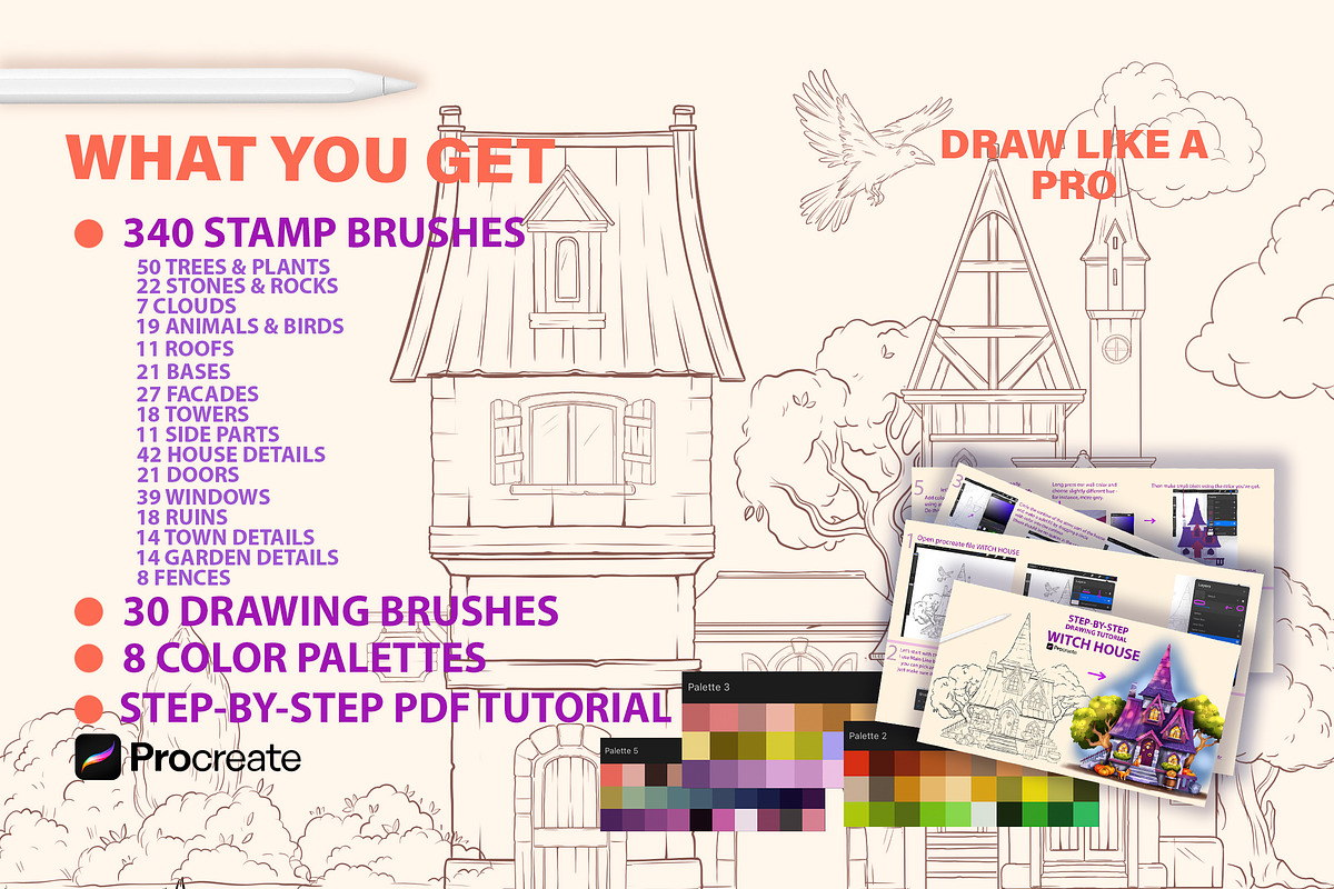 Procreate Landscape Creator & Tutorial