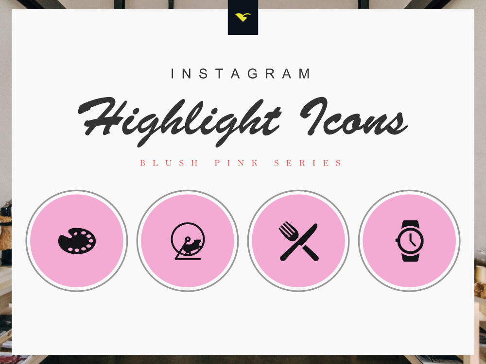 Instagram Highlight Cover Icons, a Social Media Template by rivatxfz