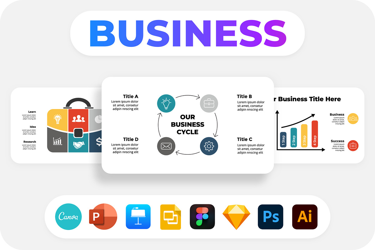 Business Infographic Templates Pack