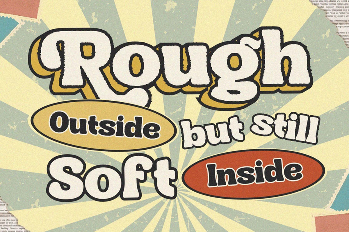 Retro Way - Vintage Logo Font, a Serif Font by Nirmana Visual