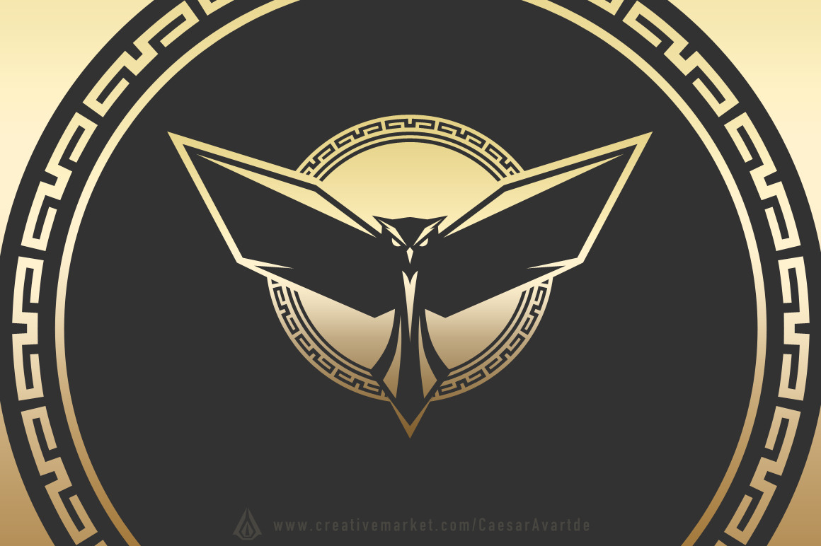 Athena Owl Logo Template, a Branding & Logo Template by Avartde Creative