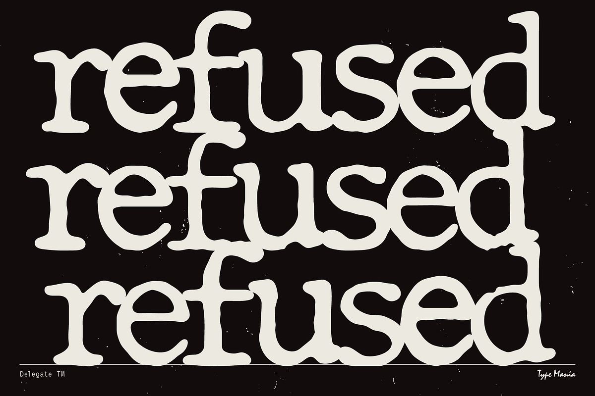 Delegate TM – Dynamic Typewriter | Creative Market