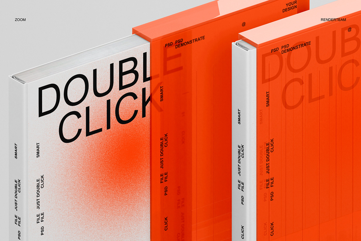 Book Mockup Set (6 PSD)