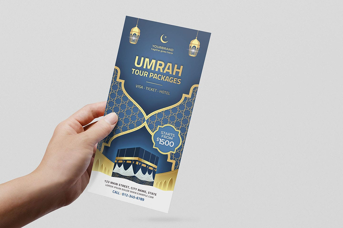 Umrah Flyer Template, a Flyer Template by BrandPacks