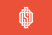 Letter DOS Logo | Branding & Logo Templates ~ Creative Market