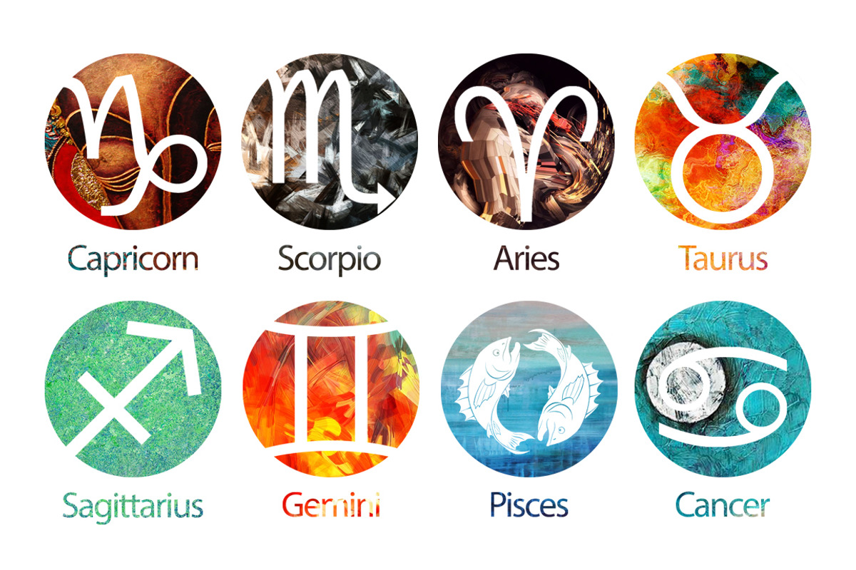 NEW ARTWORK FOR ZODIAC SIGNS, an Object Graphic by ISDESIGN