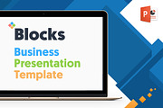 Blocks Business Presentation, a Presentation Template by Brainiart