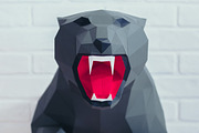 Diy Panther 3d Model Template A Templates Theme By Polyfish