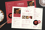 Chinese Restaurant Menu Layout, a Flyer Template by BrandPacks