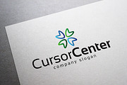 Cursor Center Logo, a Branding & Logo Template by EmilGuseinov