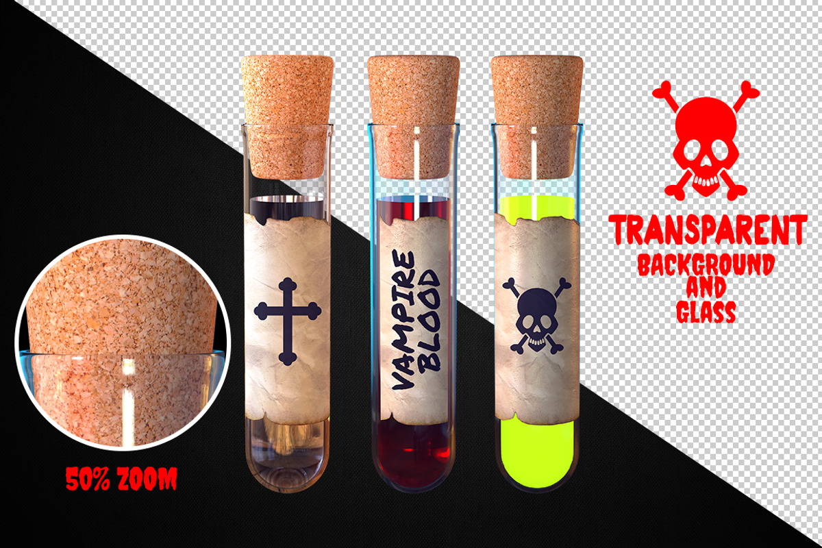 Vampire Hunting Items Collection, an Object Graphic by pixaroma