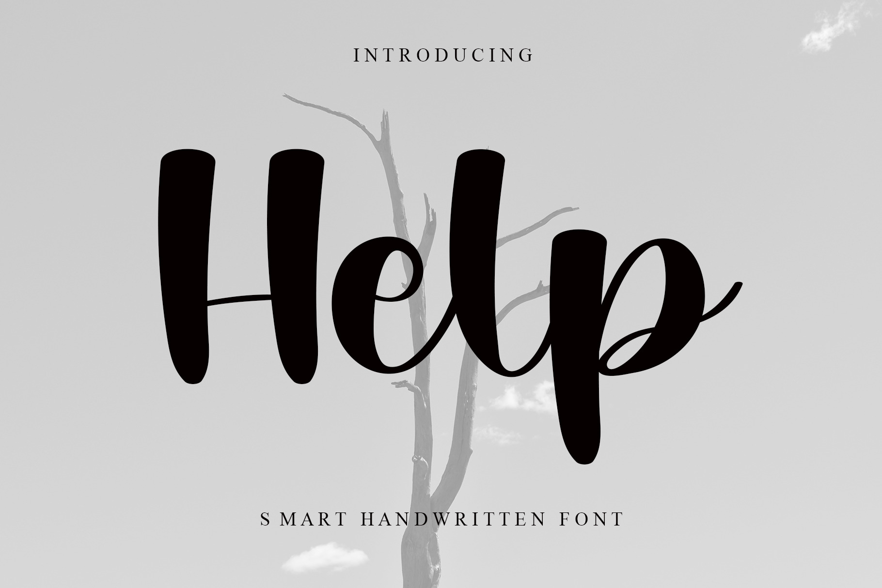 Help - Handwritten Font