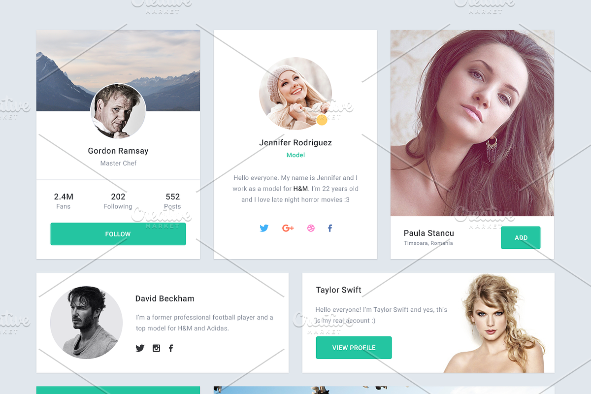 Epic UI Kit + Bootstrap Theme, an UI Kit Template by EpicShop