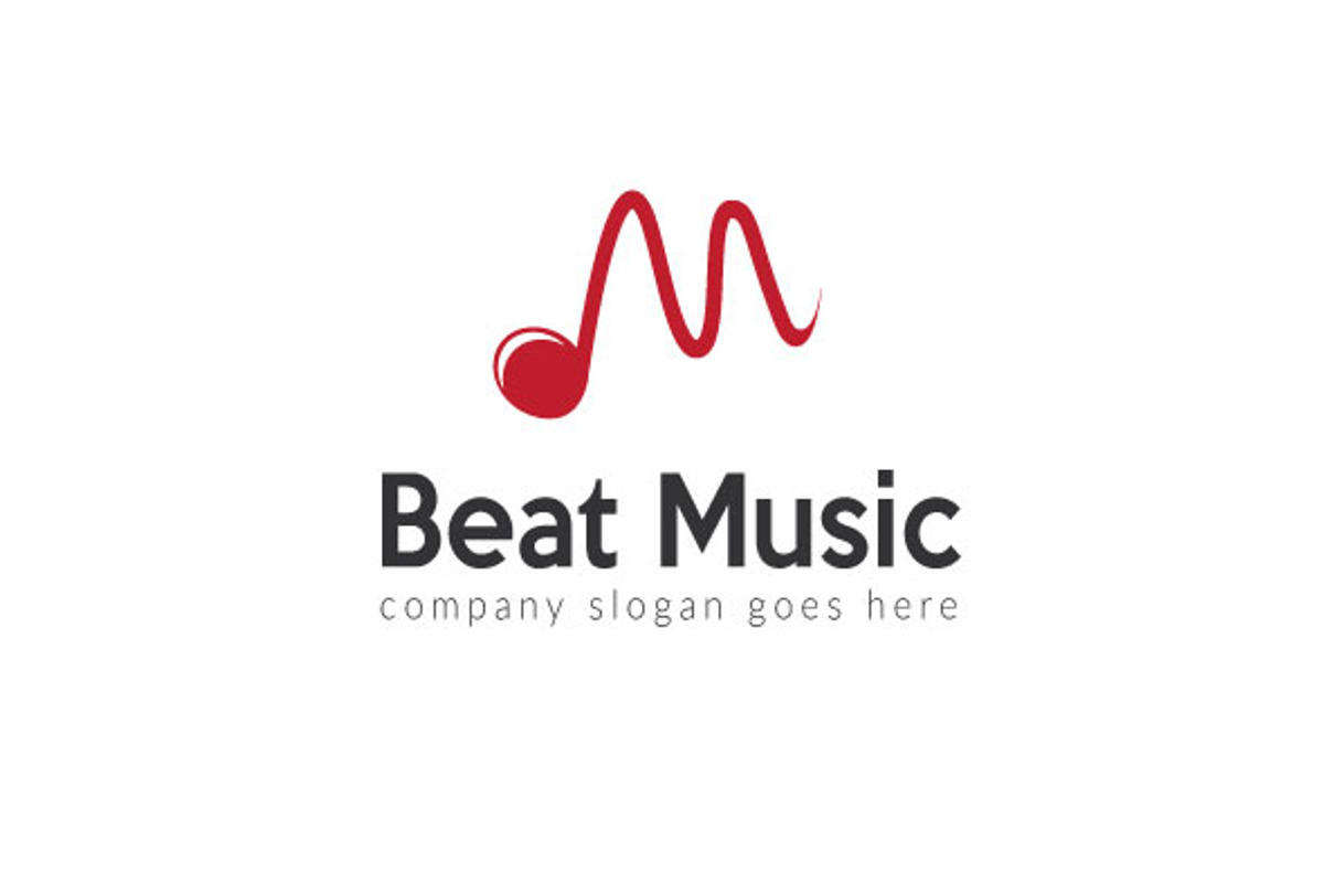 Beat Music Logo, a Branding & Logo Template by Mariyana