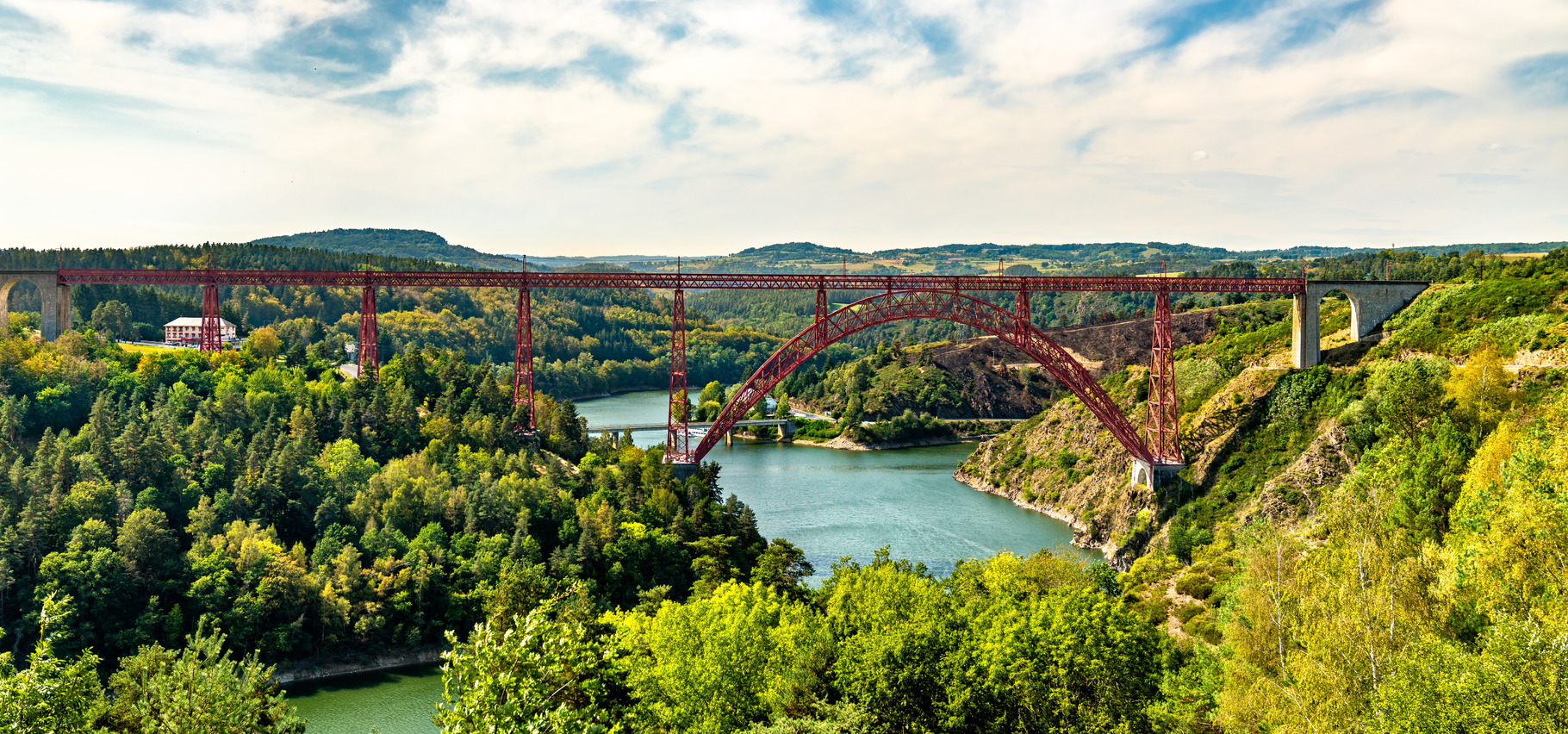 Garabit viaduct a railway bridge ac featuring france, garabit, and ...