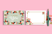 Florence Note Cards, a Card Template by Werlang Paper