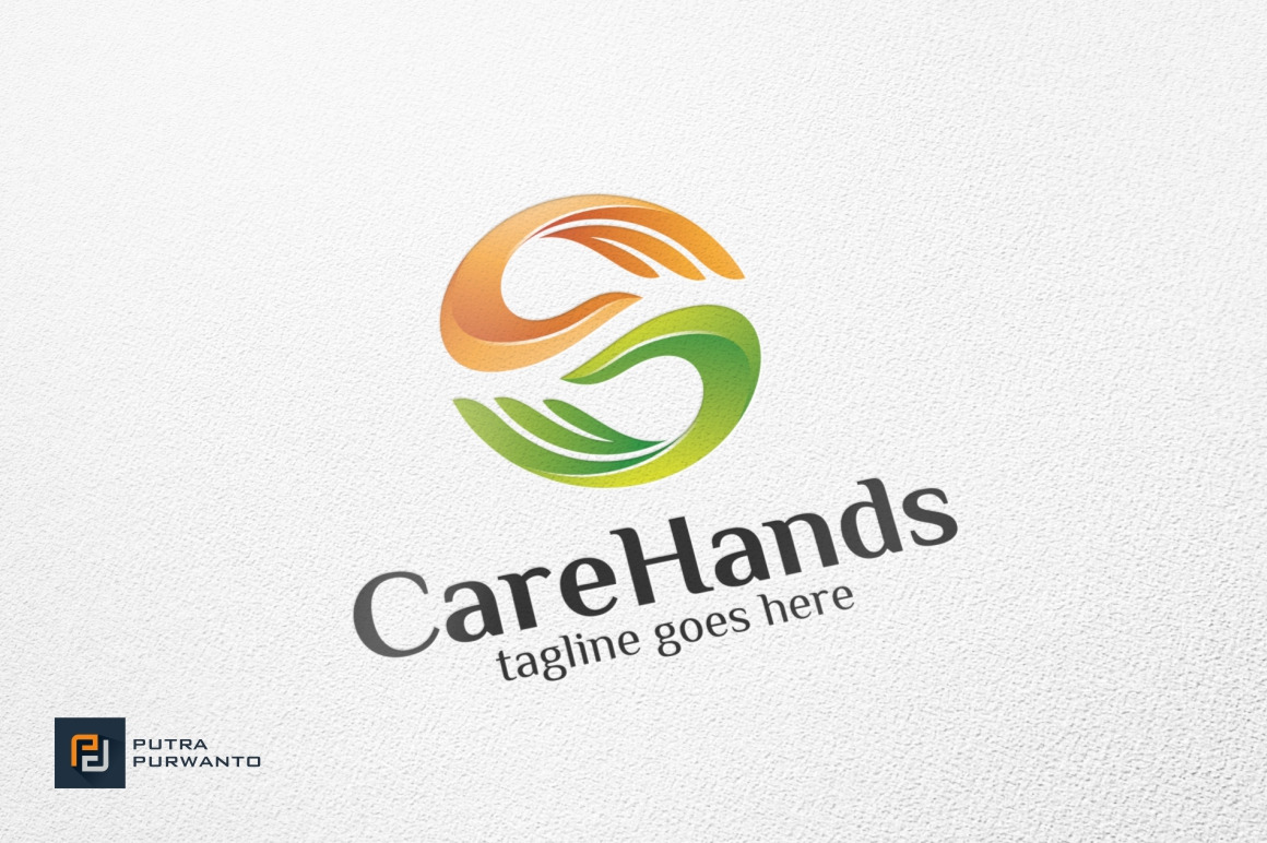 Care Hands - Logo Template, a Branding & Logo Template by putra_purwanto