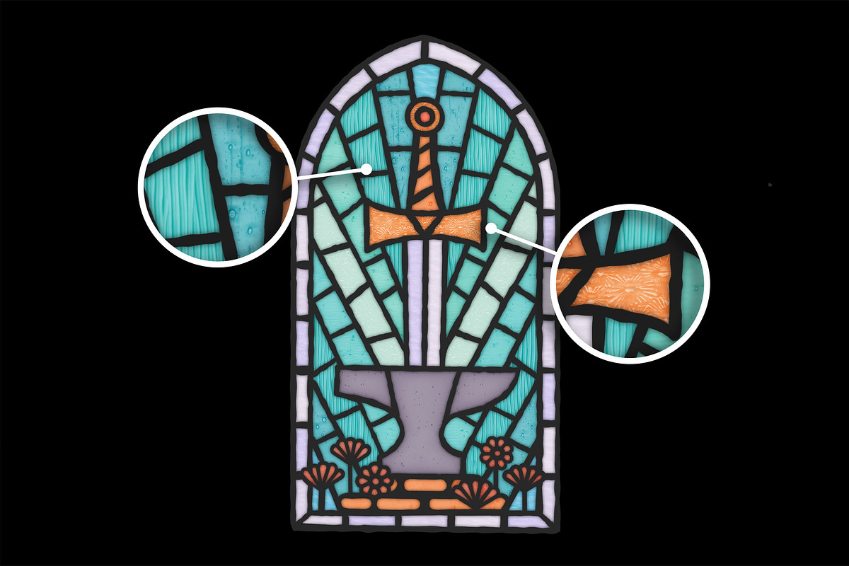 Stained Glass Creator - Procreate