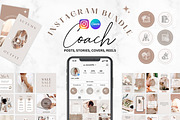 520 Coaching Instagram Templates, a Social Media Template by SwitzerShop