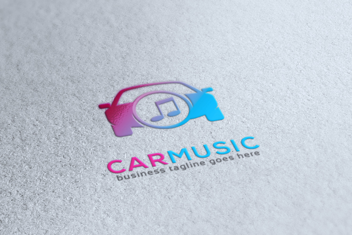 Car Music Logo, a Branding & Logo Template by Slim Studio
