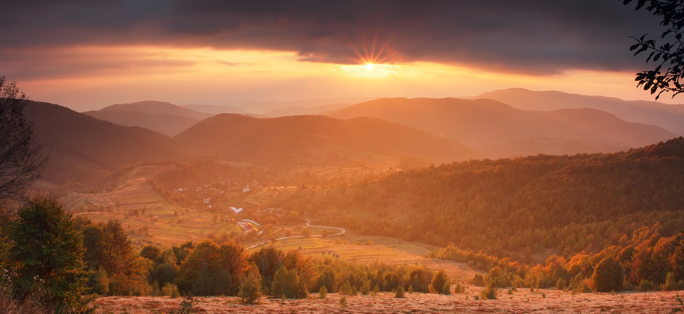 Gorgeous mountain evening landscape, a Nature Photo by PixieMe