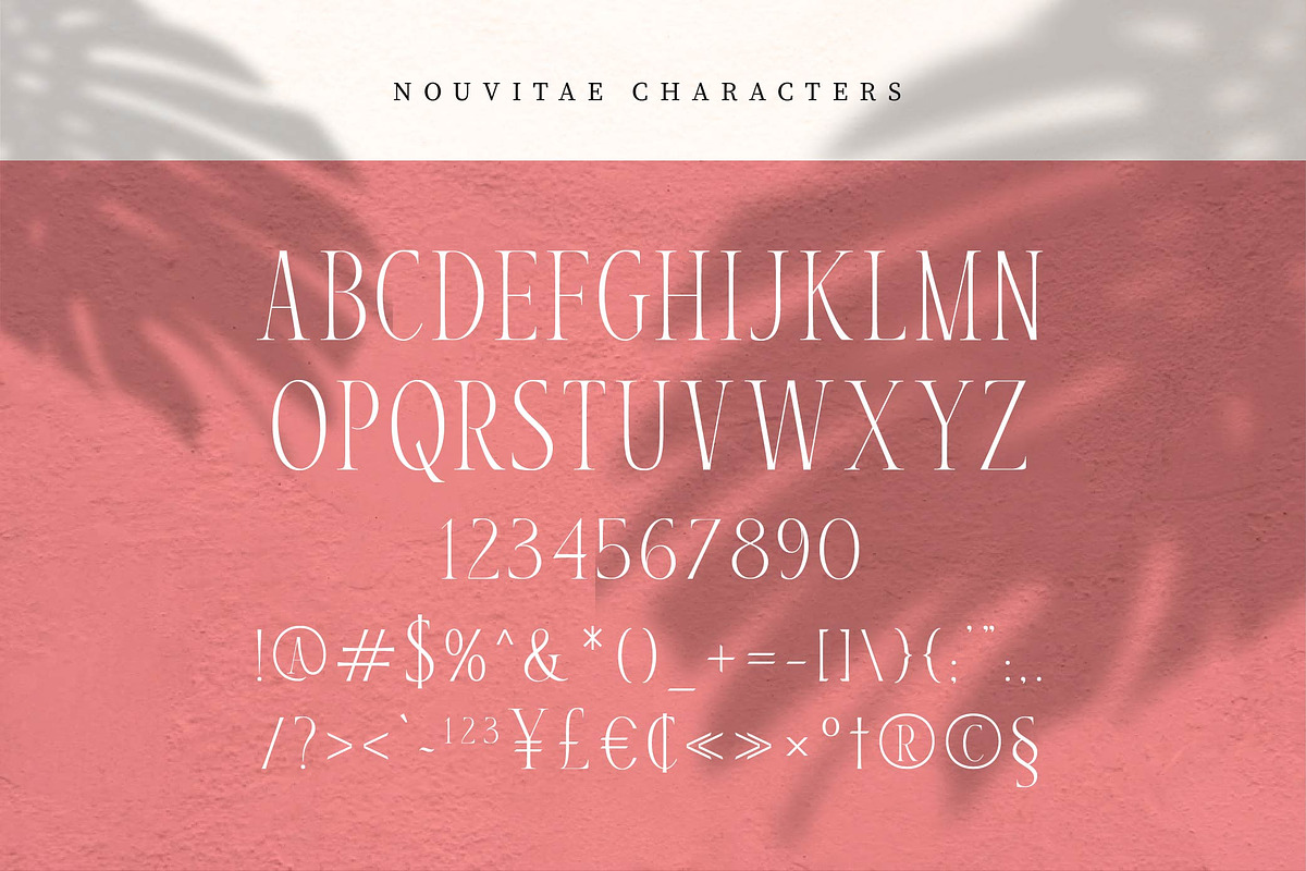 Nouvitae & Melika Letter | Font Pack, a Serif Font by JROH Creative