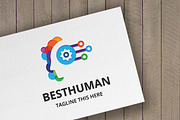 Best Human Logo, a Branding & Logo Template by Design_Planet