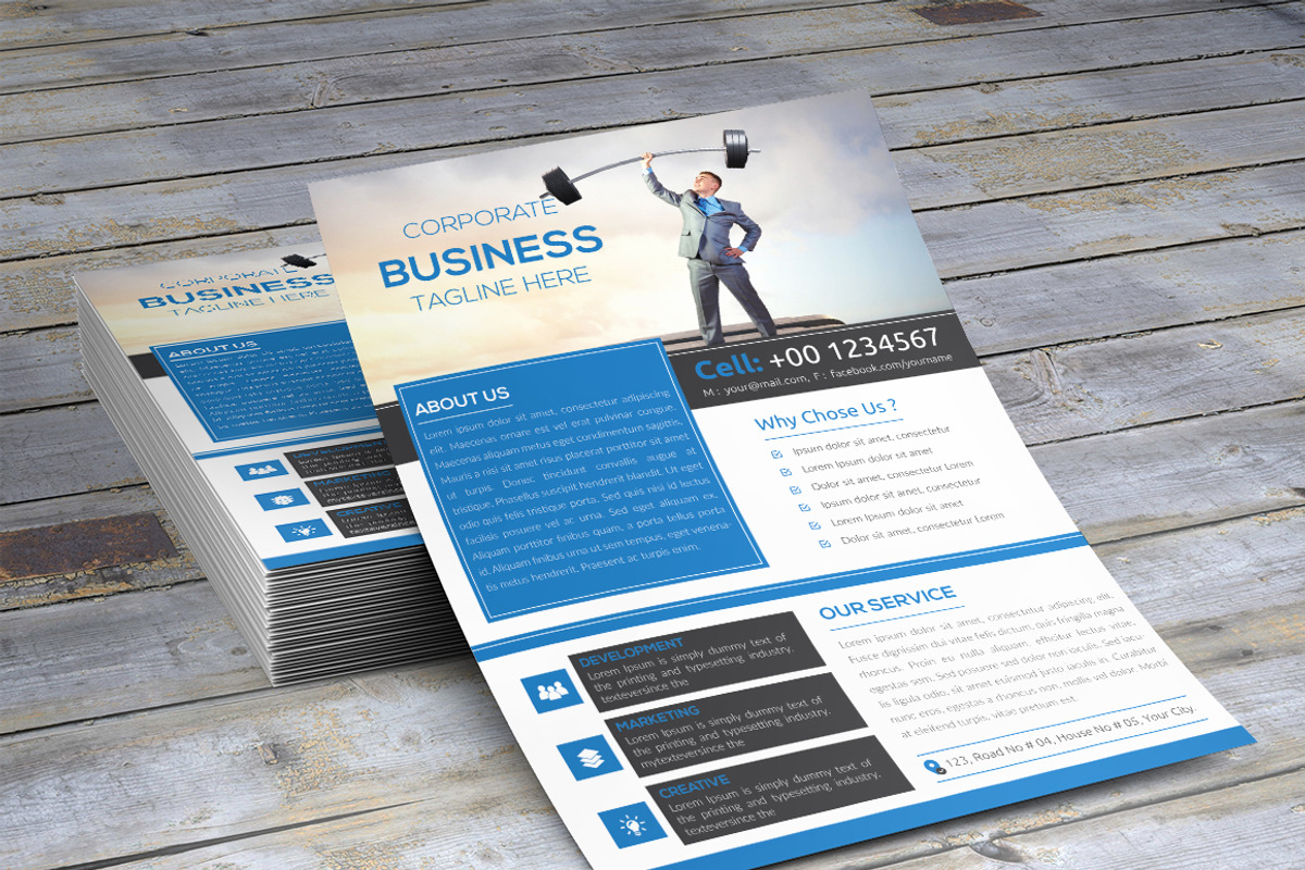 Flyers, a Flyer Template by themexriver