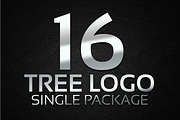 16 Tree Logo / ALL SINGLE PACKAGE, a Branding & Logo Template by Josuf ...