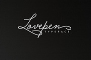Lovepen Typeface, a Script Font by alphadesign