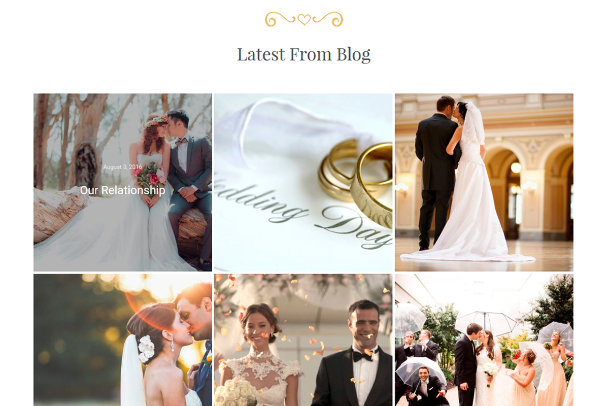 Wedding Event WordPress Theme