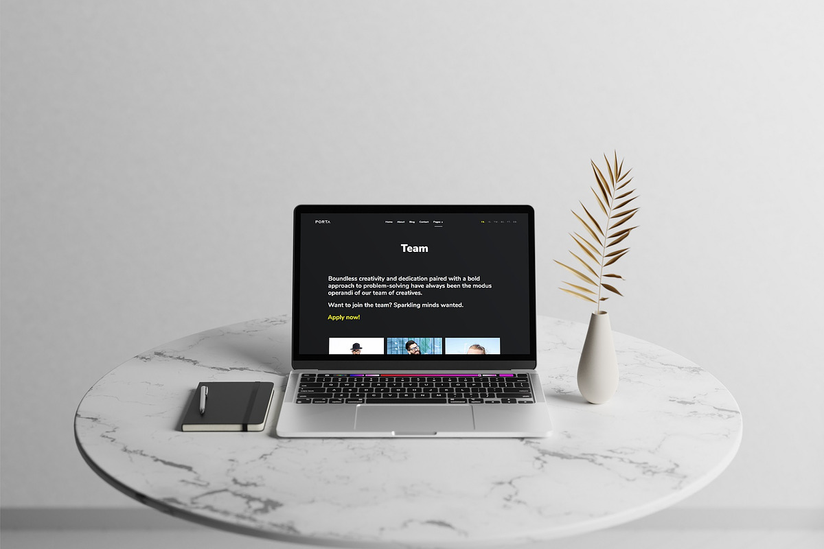 MacBook Pro Responsive Mockup, a Device Mockup by Momogi