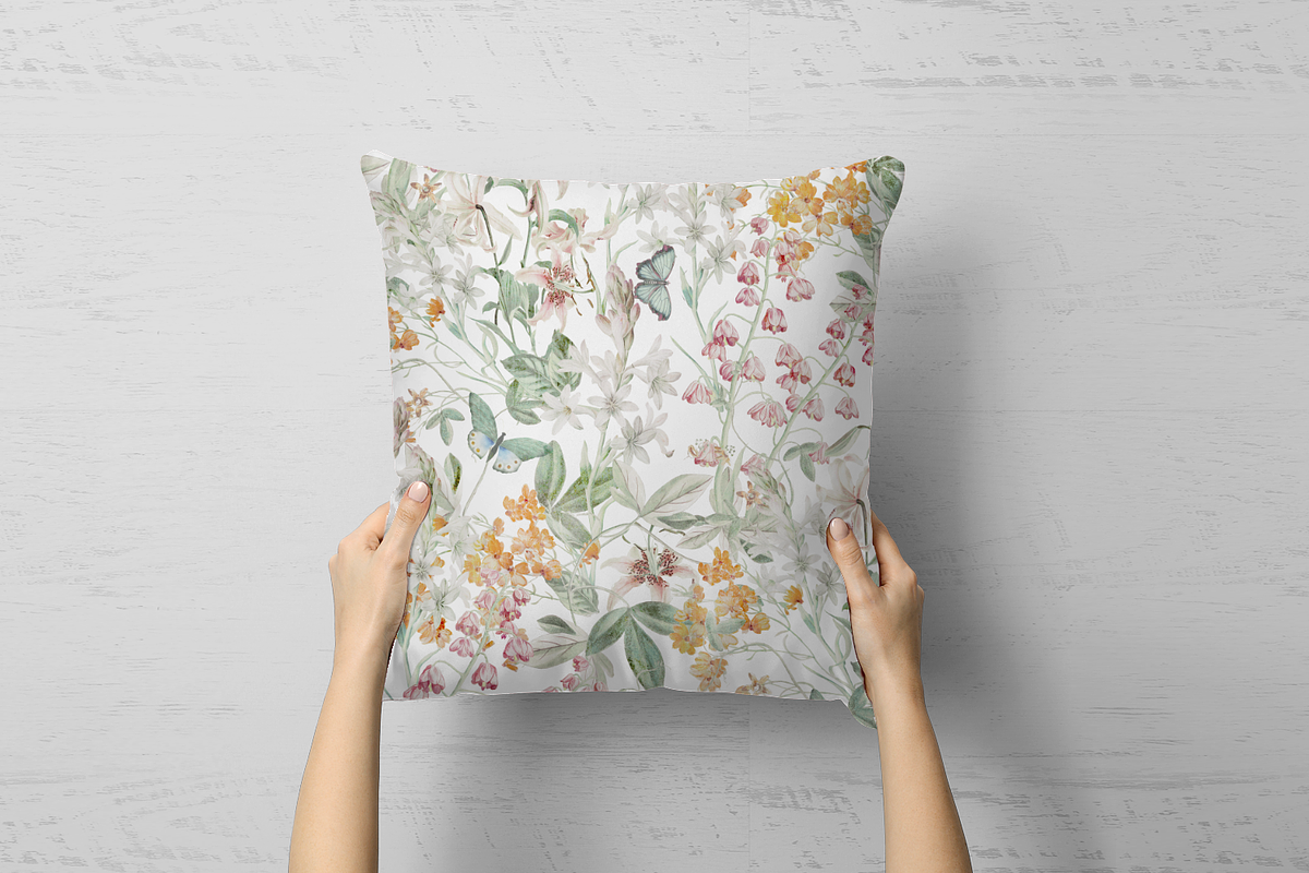 Subtle Spring Wall, a Wallpaper Graphic by MalyskaStudio