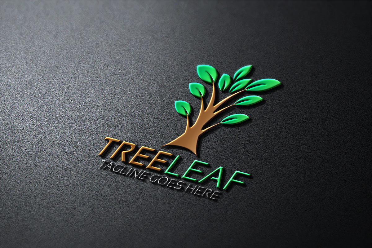 Tree Leaf Green Logo, a Branding & Logo Template by Josuf Media