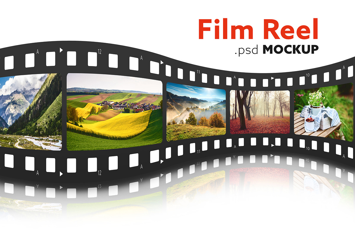 Film Reel Mockup