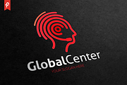 Global Center Logo, a Branding & Logo Template by ft.studio
