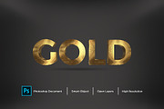 Gold Text Effect & Layer Style, a Layer Style Add-On by shahsoft